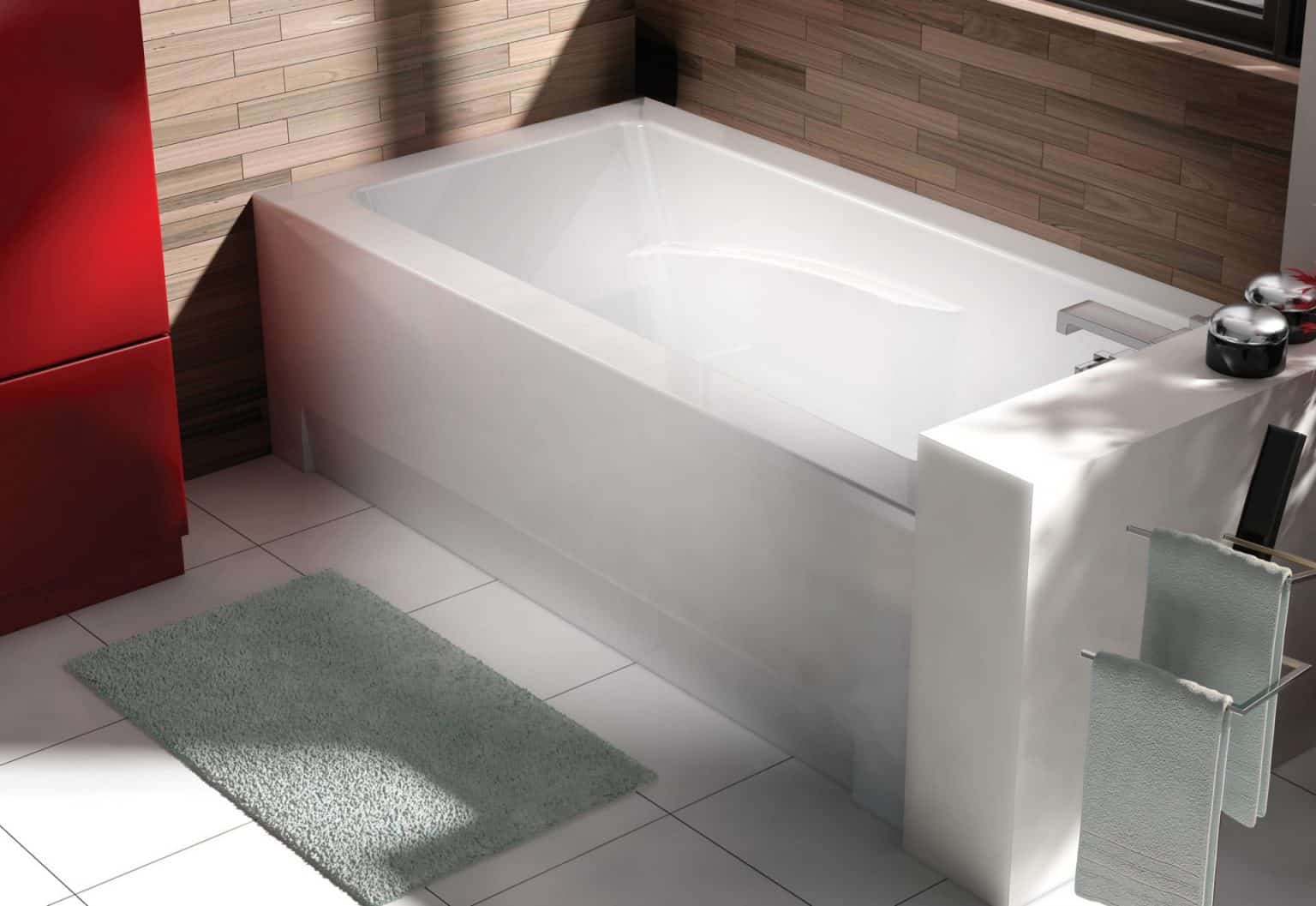 Bain en alcove City Océania fabriqué au Québec - Aquadiva